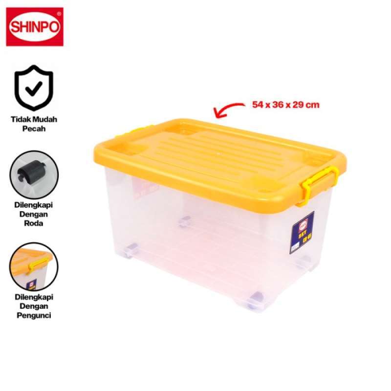 Promo Box Container 45 Liter Shinpo CB45 (Grab/GoSend Only) Diskon 33% ...