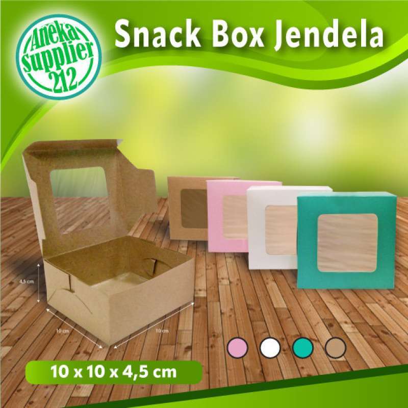 Promo Kotak Snack Box - Dus Katering Catering - Donat isi 1 - JENDELA ...