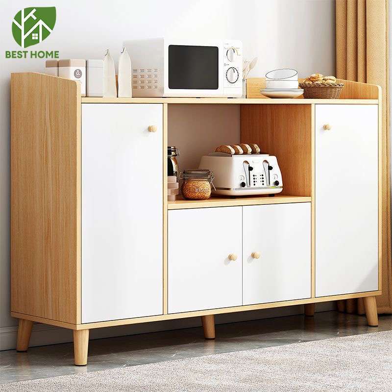 Promo Lemari Dapur Kayu Lemari Piring Rak Dapur Serbaguna Kabinet Dapur ...