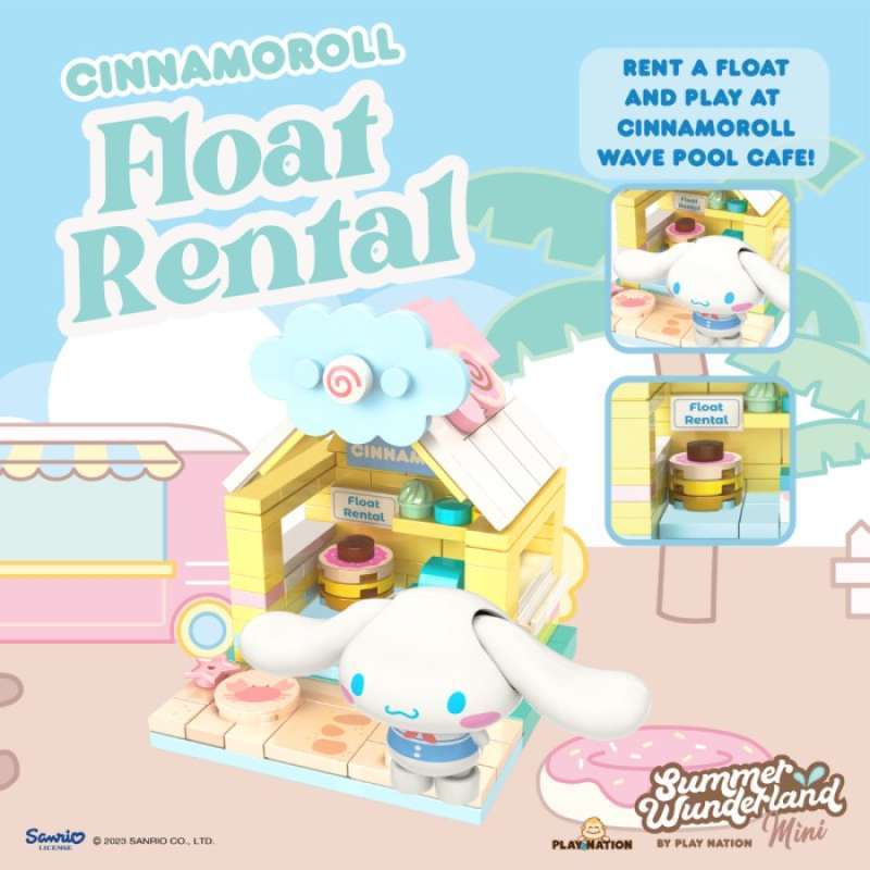 Jual Play Nation Cinnamoroll Float Rental di Seller Toys Kingdom ...