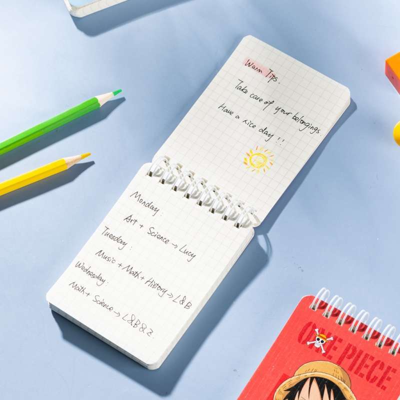 Jual Notebook Spiral Deli Mini One Piece Uk A7 100 Lembar - EN005 di ...