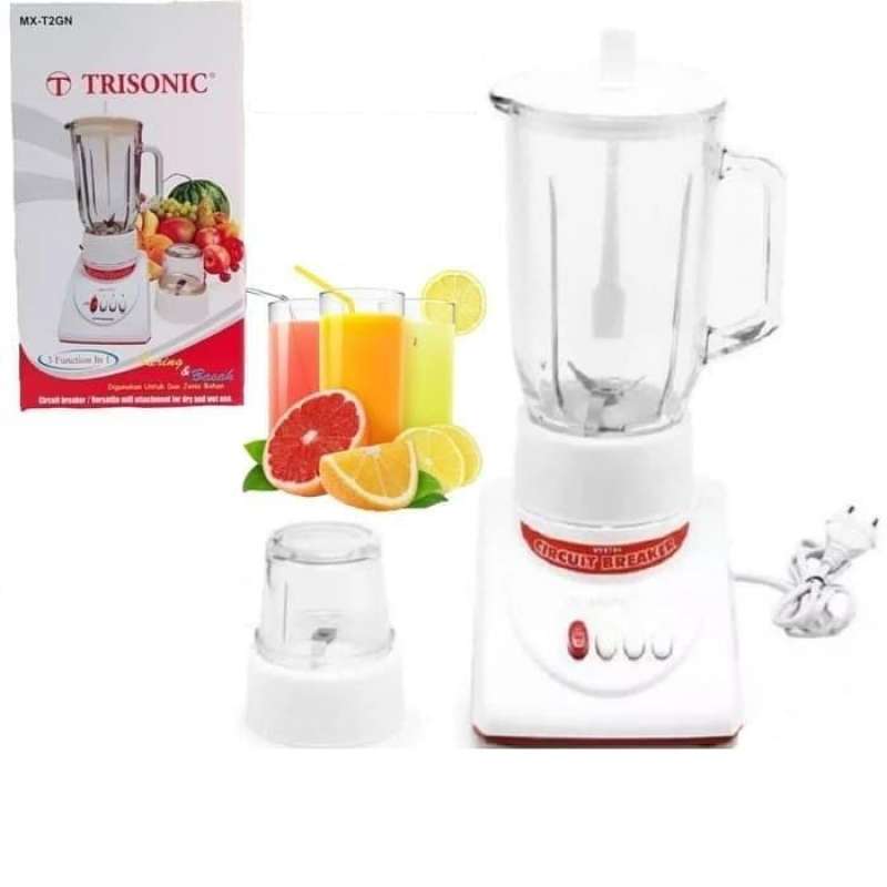 Jual Blender Trisonic Mx-t2gn / Blender Gelas Kaca Trisonik Mixer Di ...