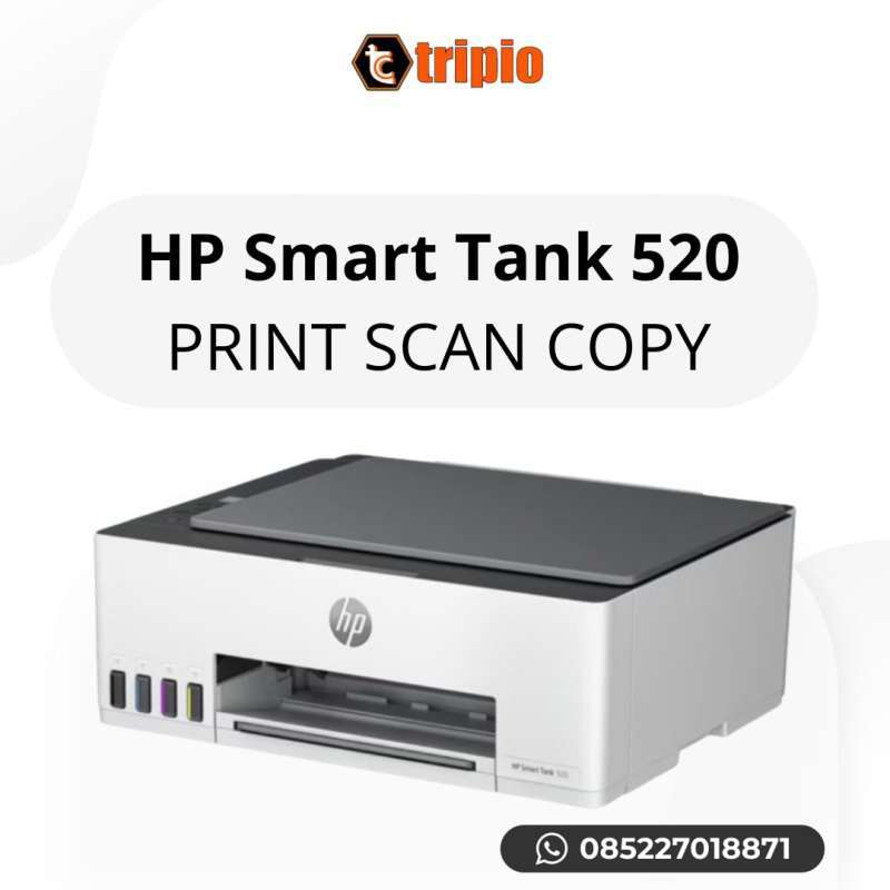 Jual Printer Hp Smart Tank 520 Di Seller Tripio Computer Official Store ...