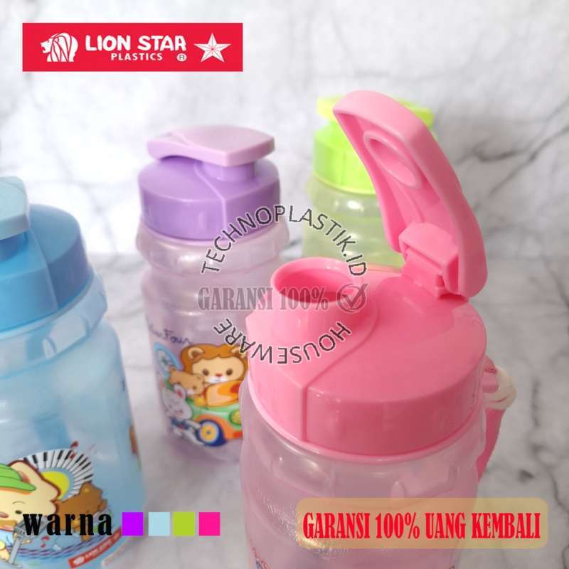 Jual LION STAR Paket Hemat Woody Lunch Box Sealware Dan Mecano Bottle Rilakkuma 0.5L di Seller ...