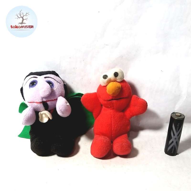 Jual Boneka Count Dracula Vampire Elmo Mcd Muppet Sesame Street Doll ...
