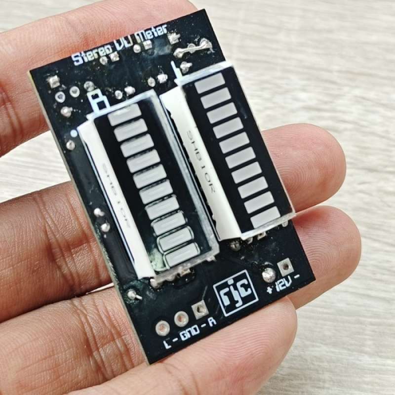 Promo DIGITAL VU METER AUDIO LEVEL METER MODEL LED BAR STEREO SOUND ...