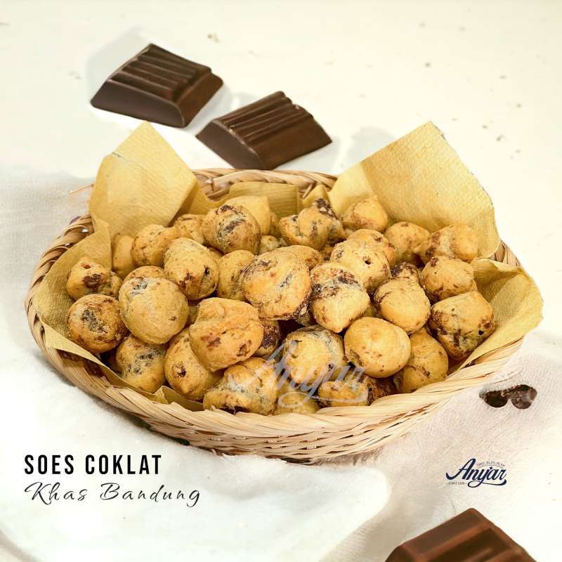 Promo Soes Coklat Lumer Enak khas Bandung | Sus Coklat Bandung - 500gr ...
