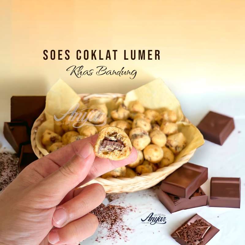Promo Soes Coklat Lumer Enak khas Bandung | Sus Coklat Bandung - 500gr ...