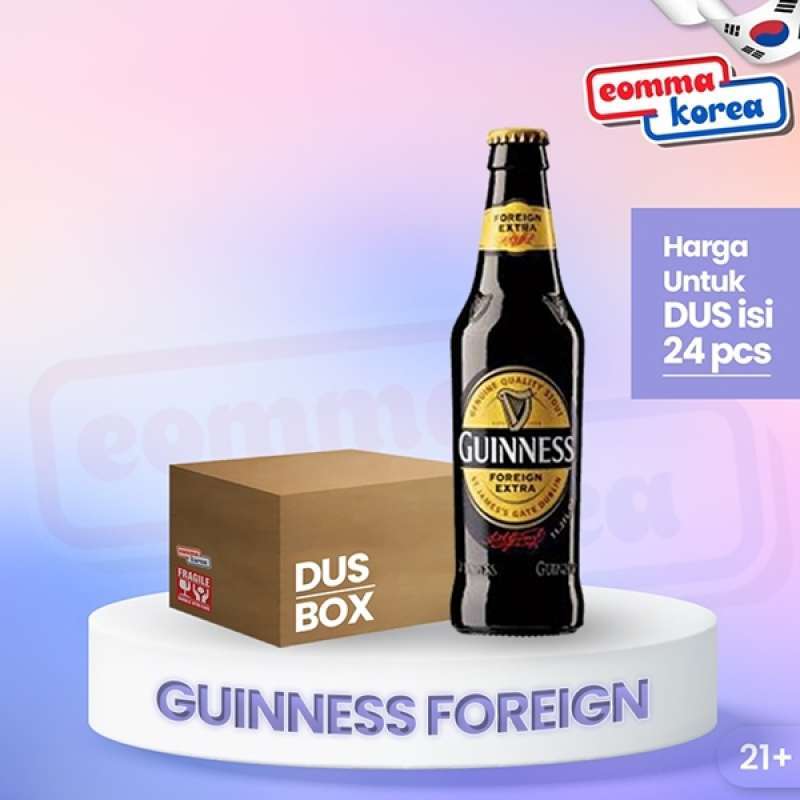 Jual Guinness Foreign Stout 325ml [ dus isi 24 botol ] di Seller Eomma ...
