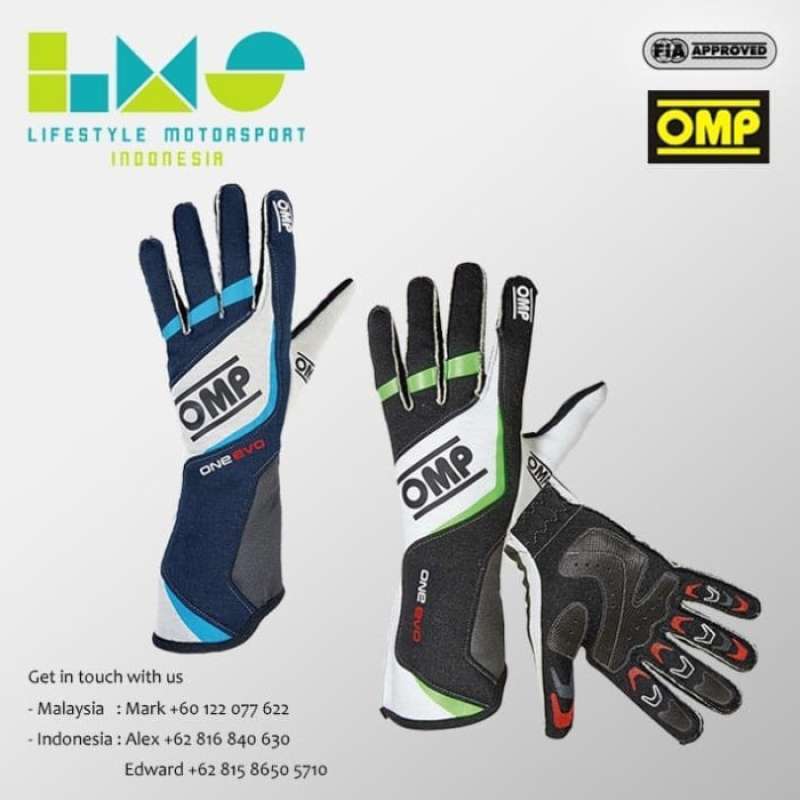 Promo Omp Race Gloves One Evo - Diskon 50% Di Seller Seaesaw - Meruya ...