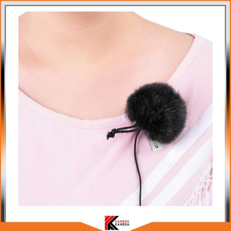 Promo COMICA CVM-MF1 FURRY WIND SHIELD MUFF FOR LAVALIER MICROPHONE ...