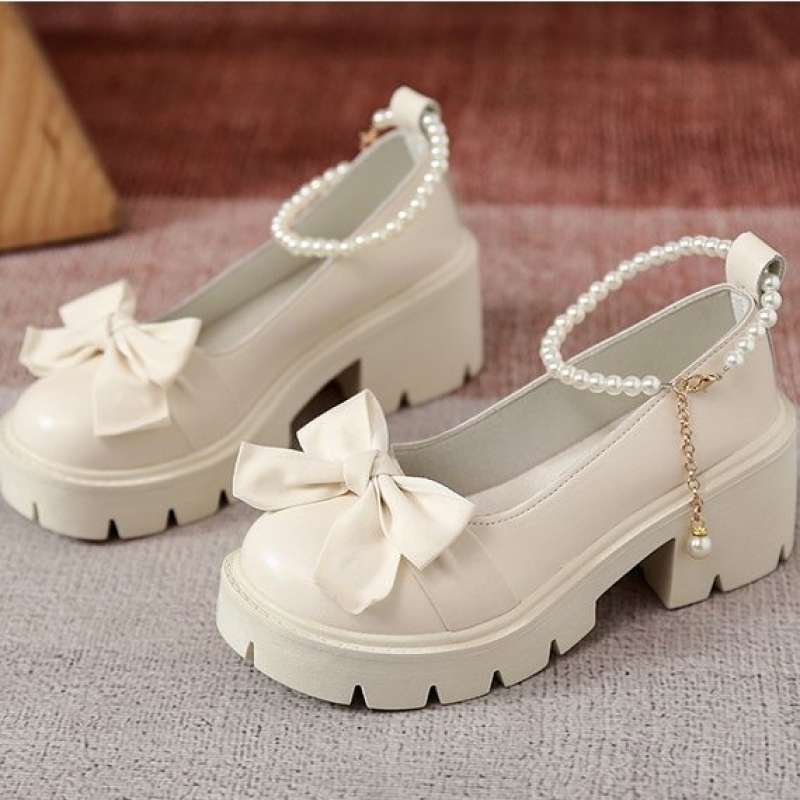 Promo Marry jane Shoes Sepatu Korean Style Import Docmart Wanita Cantik ...