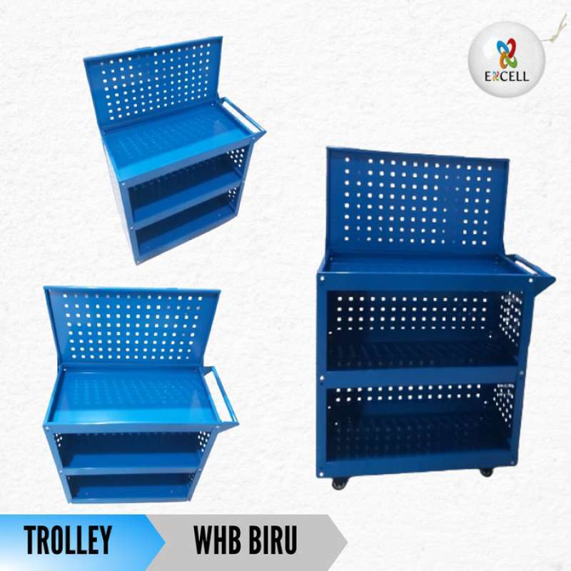 Promo Trolley Trolly Troli Bengkel Lemari Rak Kerja Perkakas Tools ...