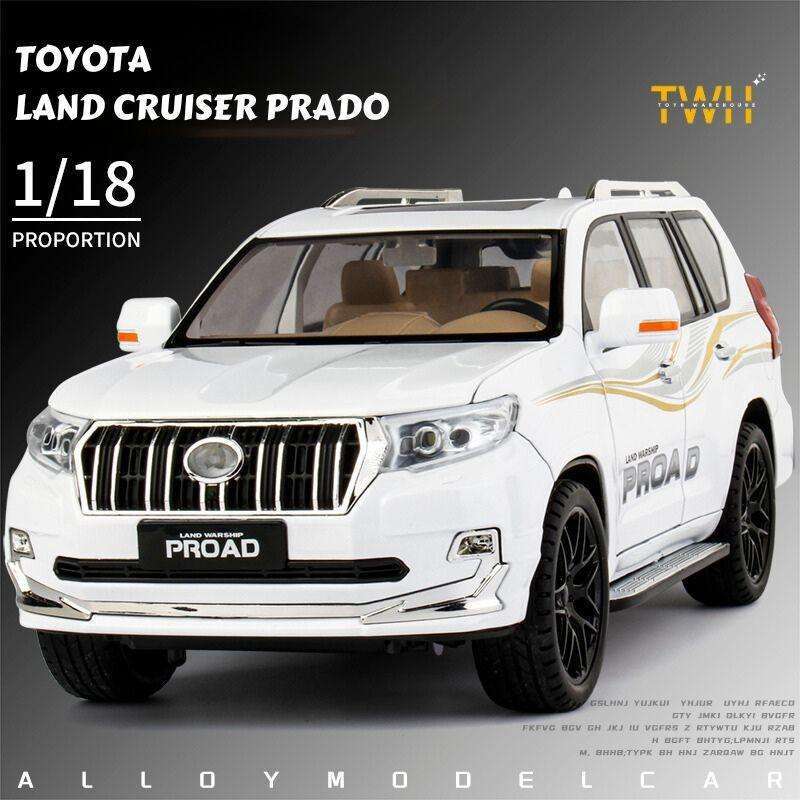 Jual Twh Miniatur Mobil Toyota Land Crusier Prado Ukuran Besar Skala 1: ...