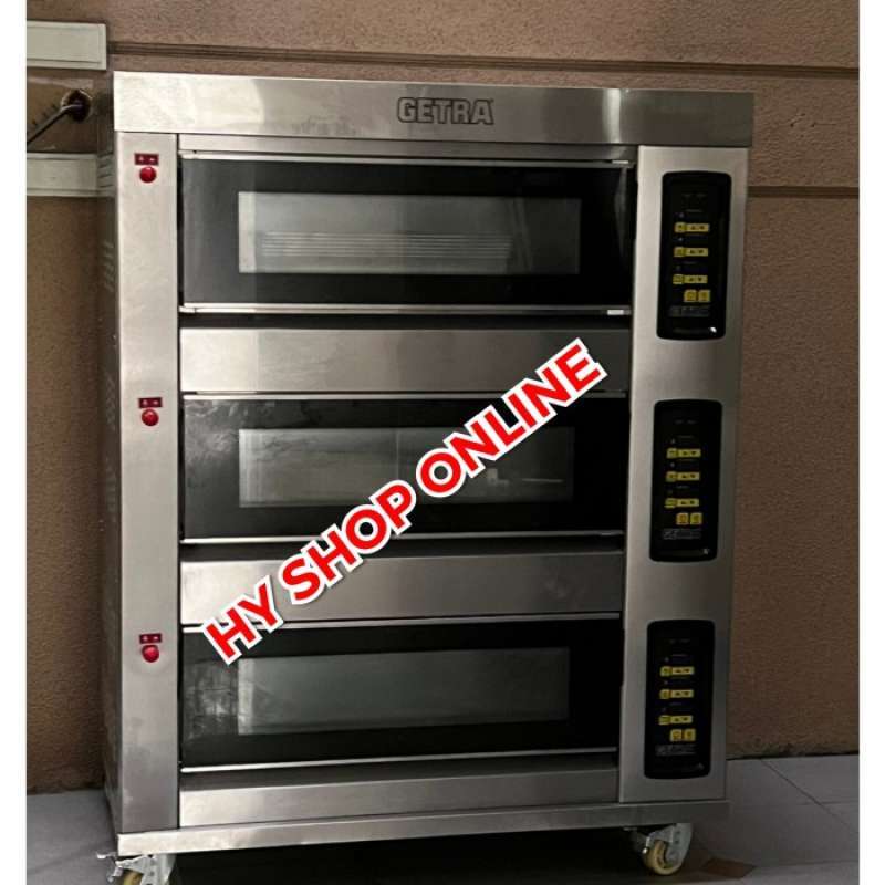 Promo Getra Rfl 36Gd Gas Baking Oven 3 Deck 6 Tray Oven Pemanggang Kue ...
