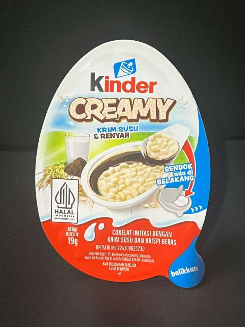 Jual Kinder joy Creamy milky & Crunchy / Chocolate hazel with crispy ...