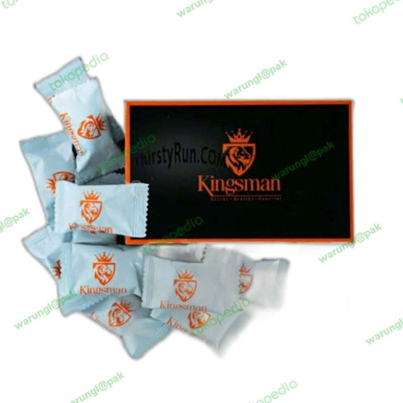 Promo Permen Kingsman Candy Male Supplement Untuk Pria Diskon 23% Di ...