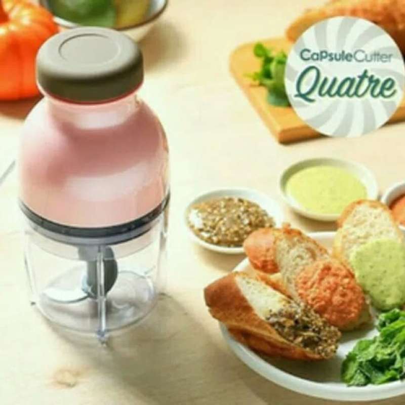 Promo BLENDER KAPSUL / HAND BLENDER CAPSULE CUTTER QUATRE & CHOP ...
