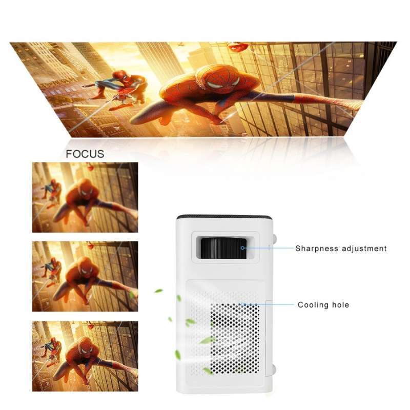 Jual Aera Projector Mini Led Er30a 5000 Lumens Full Hd 4k 1080p ...