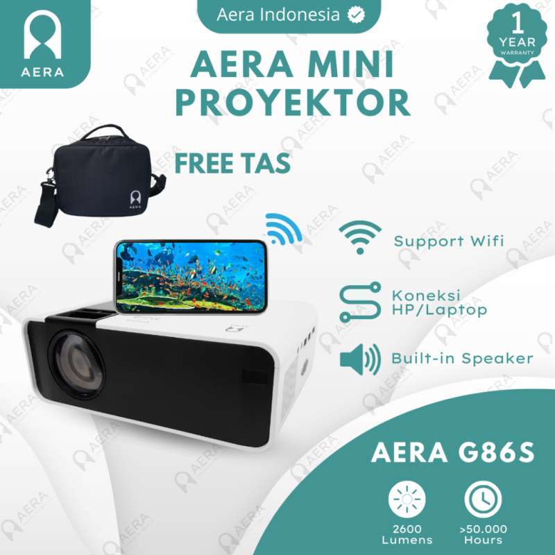 Jual Proyektor AR 80S 2600 Lumens | Proyektor Konek Hp | Proyektor ...