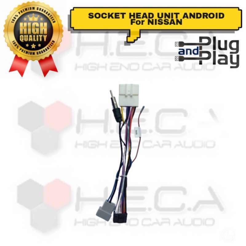 Promo Socket PNP NISSAN Head Unit Android Plug And Play Soket Kabel ...