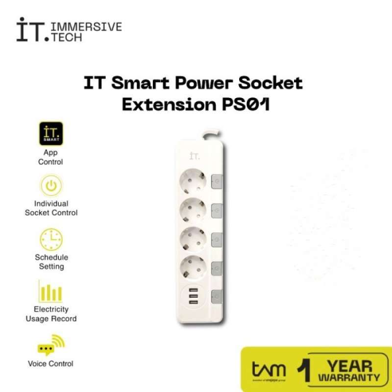 Jual It Smart Power Socket Extension Original, Murah & Diskon Juni 2024 ...