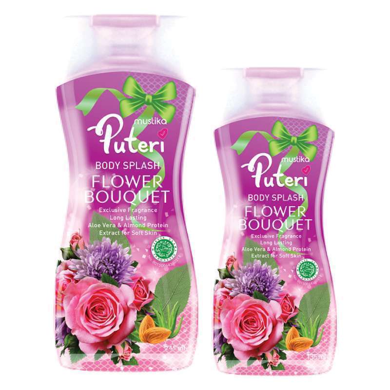 Jual [mustika Puteri] Body Splash Flower Bouquet 245ml Parfum Cologne ...