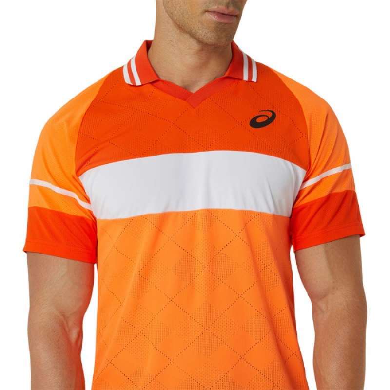 Jual Asics Men Match Actibreeze Polo-shirt-2041a283.800 Di Seller Asics ...