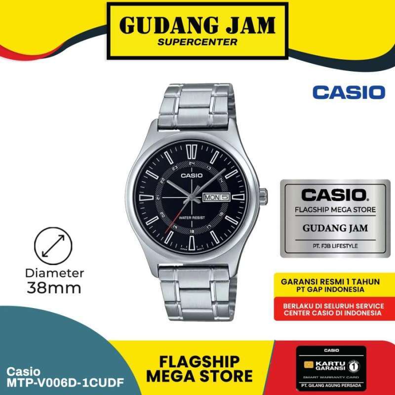 Jual Casio General MTP-V006D-1CUDF MTP-V006D MTP-V006 MTPV006D MTPV006 di Seller Gudang Jam ...