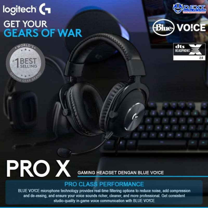Jual Logitech Pro X Gaming Headset Di Seller Dext Technologies - Dext ...