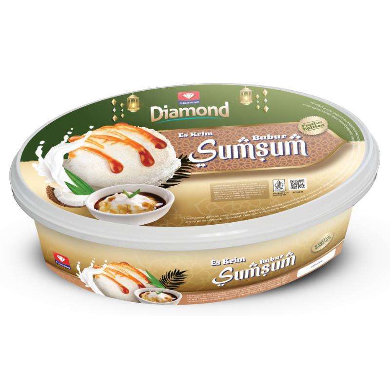 Promo Diamond Ice Cream Bubur Sum Sum [700 Ml] Diskon 15% Di Seller ...