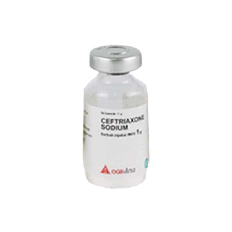 Jual CEFTRIAXONE OGB DEXA MEDICA 1 GRAM INJEKSI VIAL di Seller Apotek ...