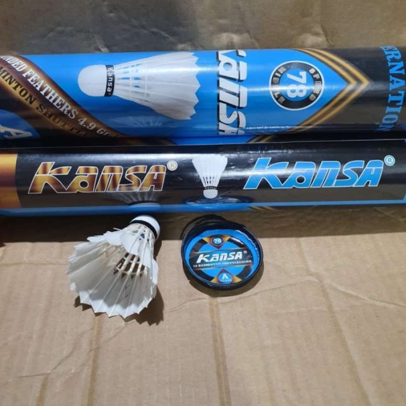 Promo COCK - KOK - SHUTTLECOCK BADMINTON KANZA BIRU GOLD DEWASA DAN ...