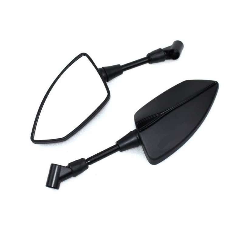 Promo SPION MOTOR MODEL DAUN GEPENG BAHAN ALUMINIUM UNIVERSAL SEMUA ...