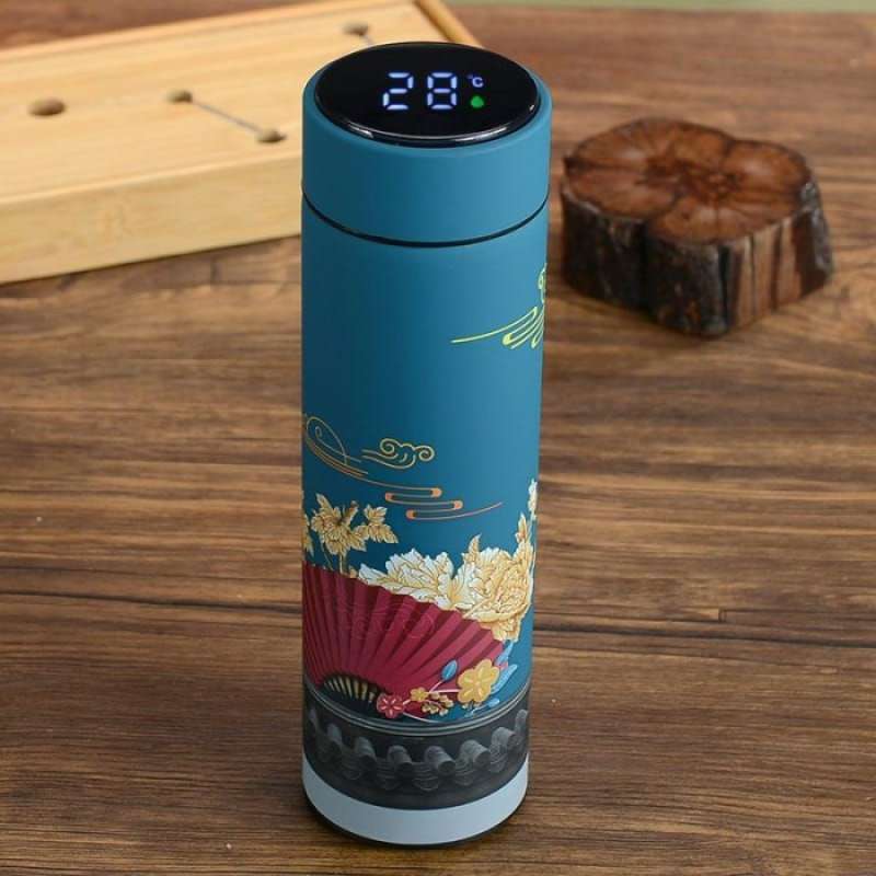 Promo TERMOS AIR PANAS LED TEMPERATURE GAMBAR 3D 480ML STAINLESS 304 ...