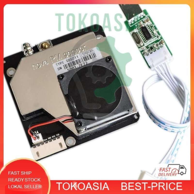 Jual Nova PM Sensor SDS011 Laser PM 2.5 Air Quality Detection di Seller TOKOASIA-RIAU - Tokoasia ...