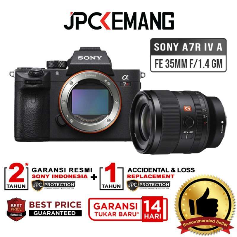 Jual Baru Sony A7R Iva Body Sony Alpha A7Riv A Sony A7R Iv A A7Rivaresmi Terbaru - With FE 35mm ...