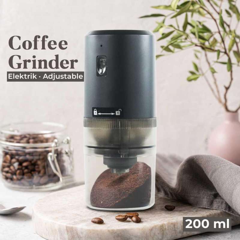 Jual WPG Alat Penggiling Kopi Elektrik Coffee Grinder Adjustable WP-12 ...