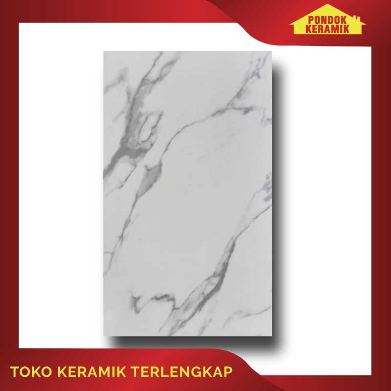 Promo Keramik Dinding Pegasus 25x40 Carrara Selfia Grey Ii / Keramik ...