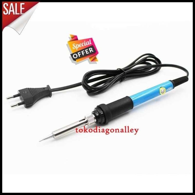 Jual Solder Listrik 60W Dengan Pengaturan Suhu Iron Adjustable Temperature - TIMAH SAJA di ...
