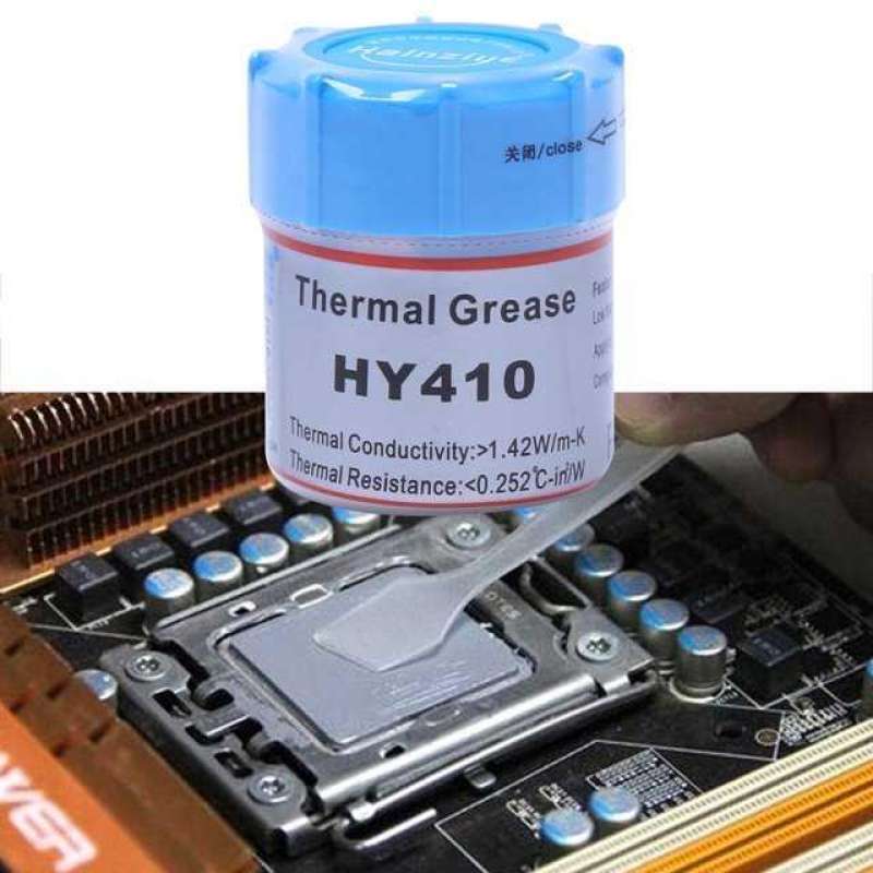 Jual Halnziue Thermal Paste CPU Heatsink Silicone Compound Grease 10g ...