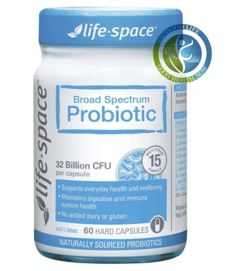 Promo Life Space Broad Spectrum Probiotic 60 Capsules Diskon 33% di ...