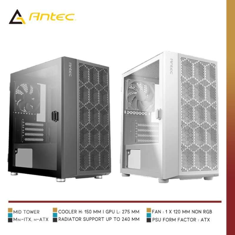 Jual ANTEC NX200M | NX Series-Mid Tower Gaming Case - Putih di Seller ...