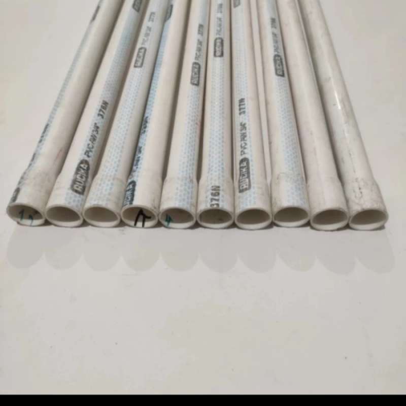 Jual Pipa Pralon Paralon Rucika AW Lis Biru Potongan 50 cm 50cm - 1 1/2 ...