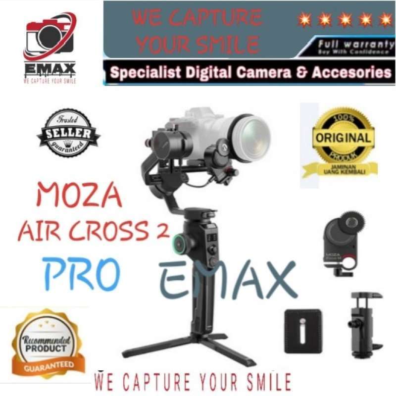 Promo MOZA AIRCROSS 2 PRO 3-AXIS GIMBAL MOZA AIR CROSS 2 PRO STABILIZER ...