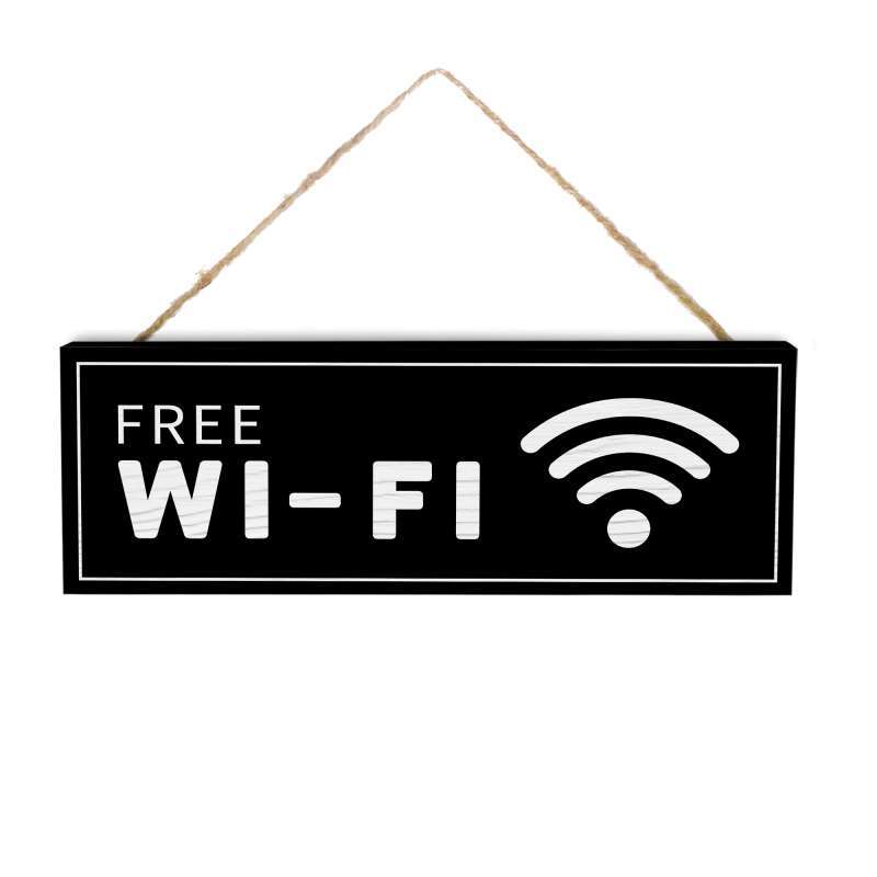Jual Free Wifi Sign Board Di Seller Kayugraphy Padangsambian Kota