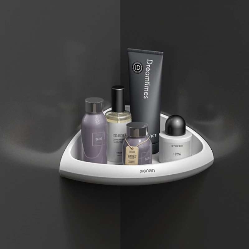 Promo Rak Sudut Menen/Shelf Wall Mounted Triangular Corner Shelf Diskon ...