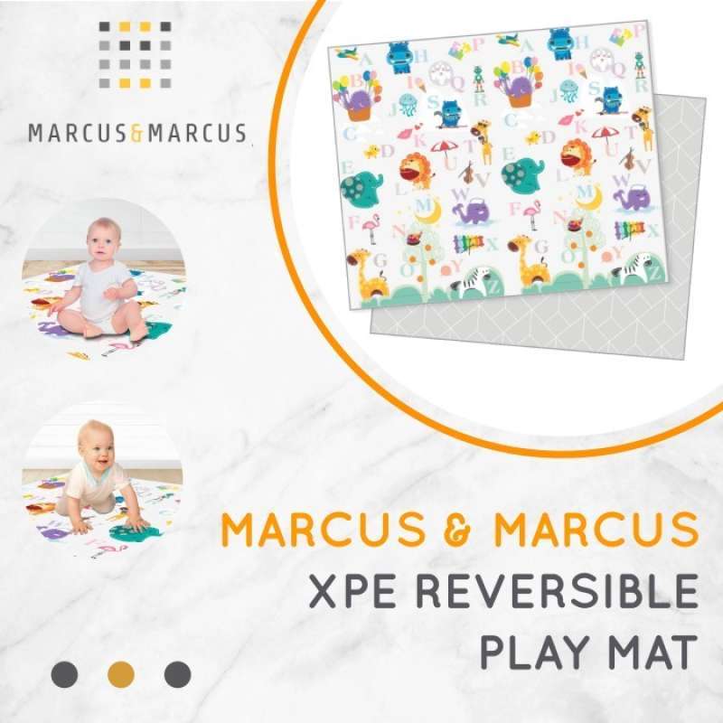Promo Marcus&Marcus XPE Reversible Relax Playmat Diskon 24% di Seller ...