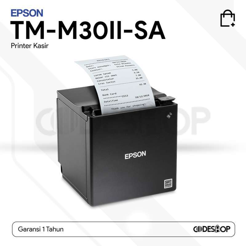 Jual Epson TM-M30II-SA Printer Cetak Struk Thermal 80mm USB LAN Auto ...