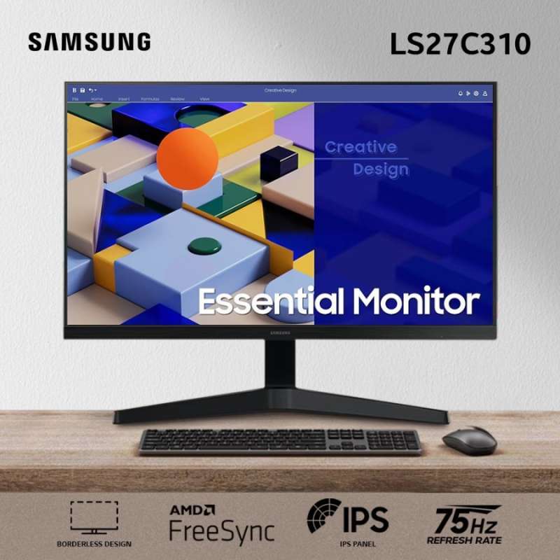 Promo Samsung 27c310 27 Essential Monitor Promo 1 Diskon 7% Di Seller ...